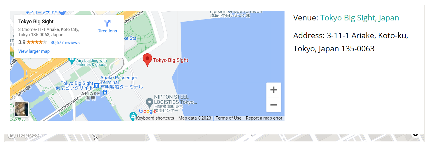 [EXHIBITION] M-TECH TOKYO JAPAN 2023 - Zonbix